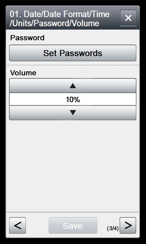 How do I setup/change my access code/password? – InBody USA